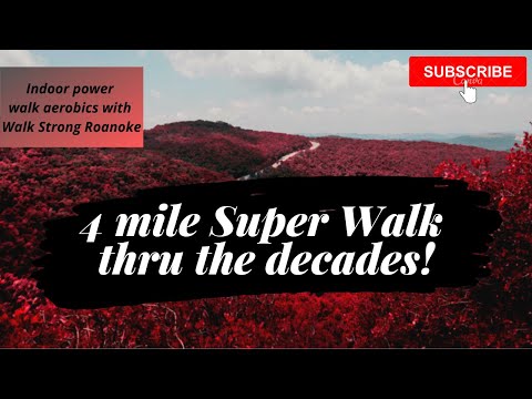 4 mile SUPER walking workout thru the decades! 90s 80s 70s 60s