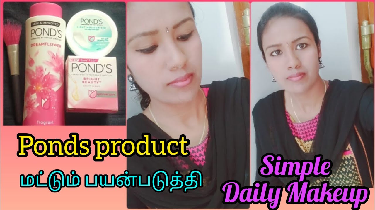 Ponds Makeup|| Daily makeup Look || Abi Instyle - YouTube