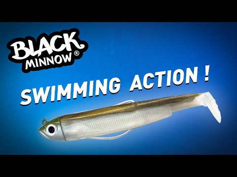 Fiiish - Black Minnow - Swimming Action - Shore edition