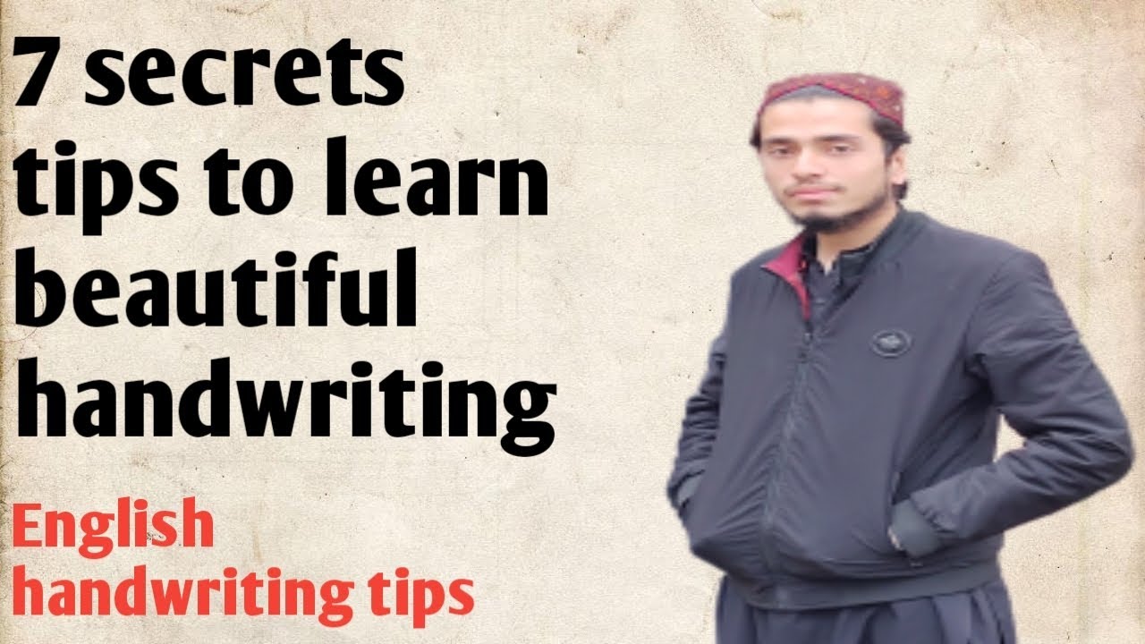 7 secrets tips to learn beautiful handwriting #english handwriting tips ...