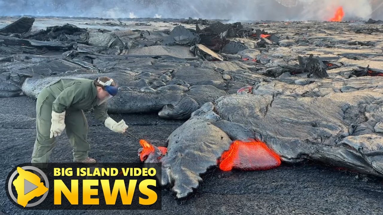 Kilauea Volcano Eruption Update for Friday - January 3, 2025 - YouTube