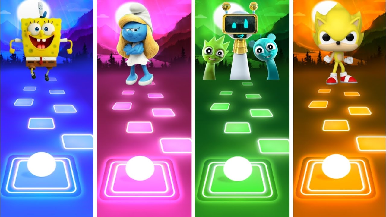 Plankton The Movie SpongeBob 🆚 Smurfs 🆚 Incredibox Sprunki 🆚 SONIC ...
