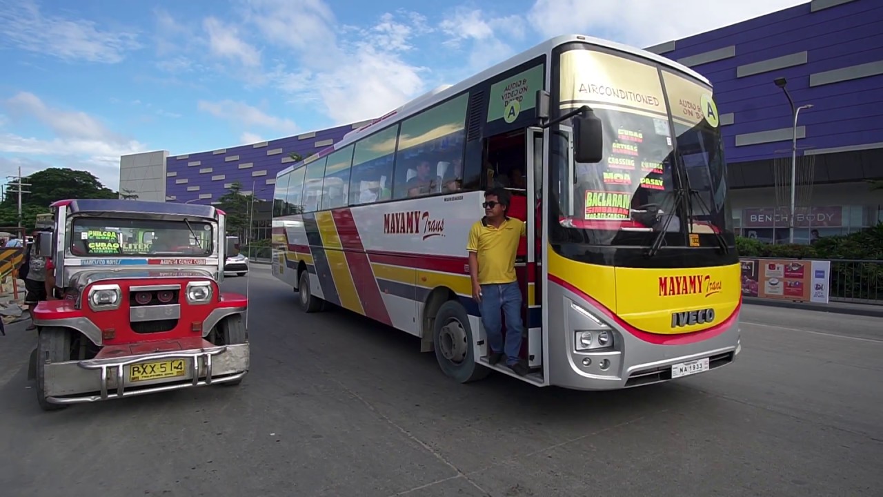 Philippines, Aircon bus ride from SM City San Jose Del Monte to ...