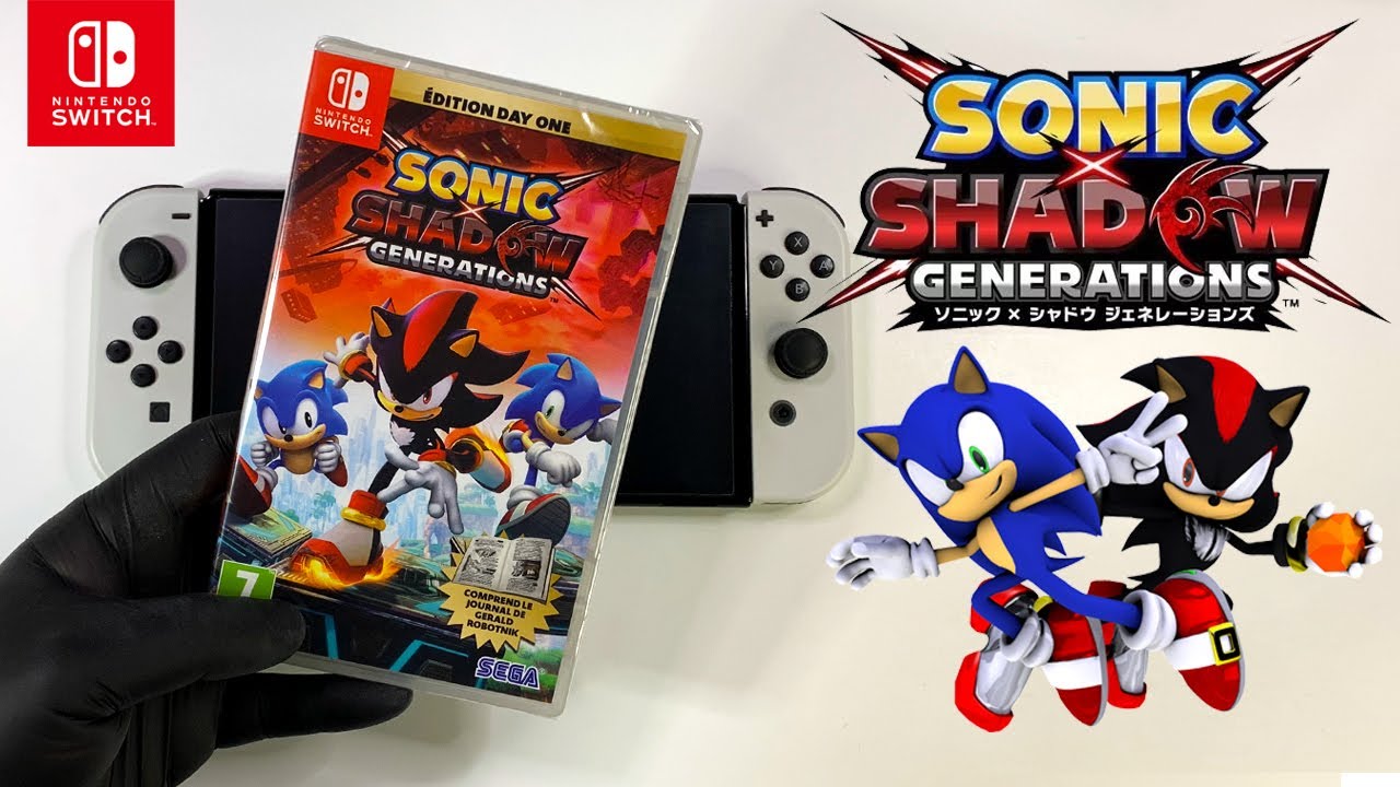 Sonic X Shadow Generations Day One Edition Unboxing + Gameplay on ...