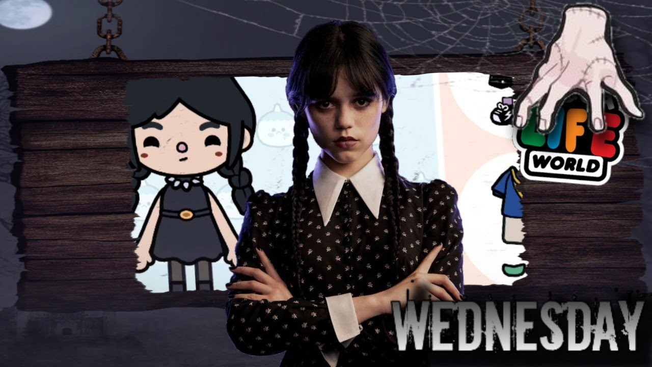 😱Wednesday Addams Toca life World Netflix toca boca♥️Who did you like ...