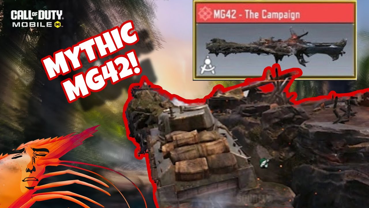 #CODM MYTHIC MG42 SHOWCASE (Inspect, Reload +Killcam) - YouTube