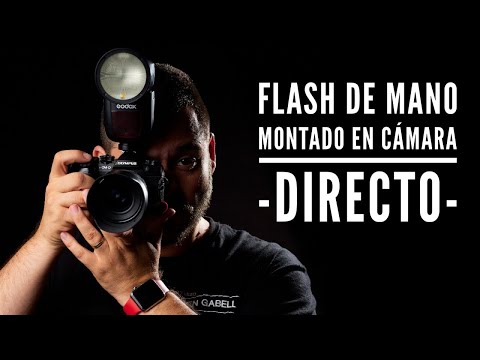 FLASH DE ZAPATA MONTADO EN CÁMARA -DIRECTO-
