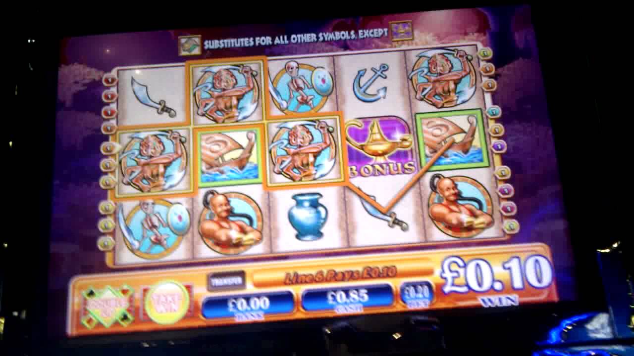 Voyages of Sinbad slot machine -- B1 £4000 Jackpot Version (1 of 2 ...