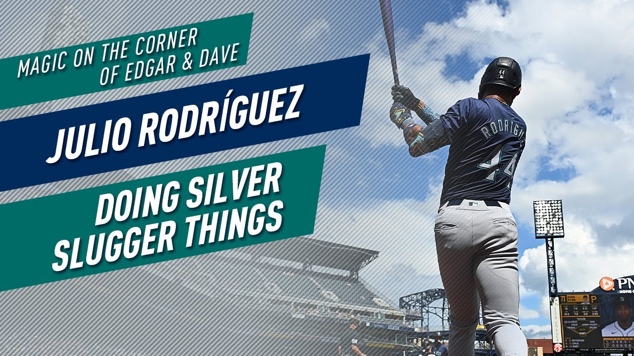 Just Julio Rodríguez Doing Silver Slugger Things - YouTube