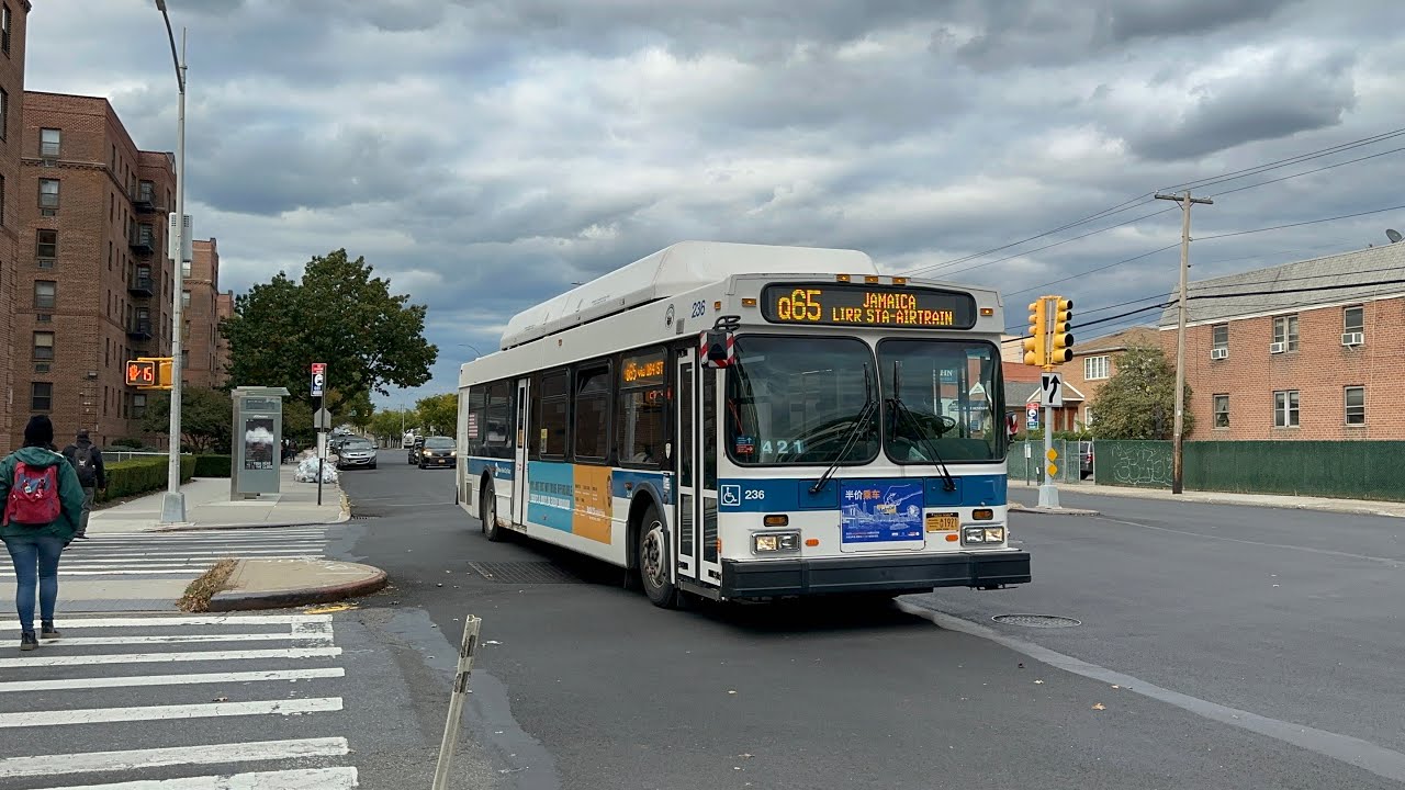 MTA Bus: (ex-MTA NYCT) 2011 New Flyer C40LF 236 On The Q65 Limited ...