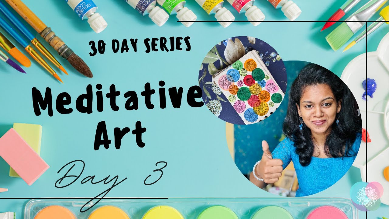 Day 3: Slow & Intentional Strokes – Drawing Circles & Spirals Mindfully ...
