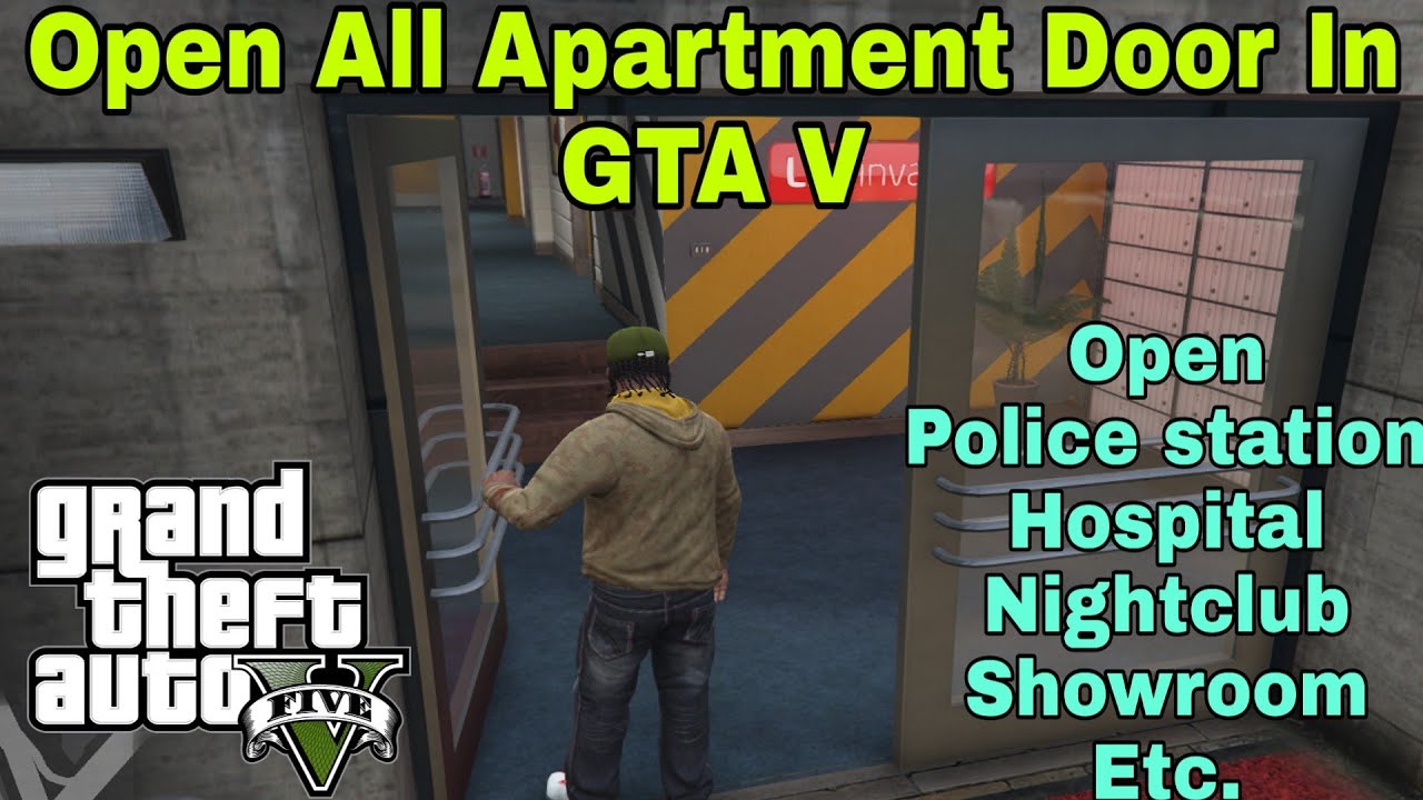 How To Install Open All Interiors IN GTA V | Open All Apartment Door ...