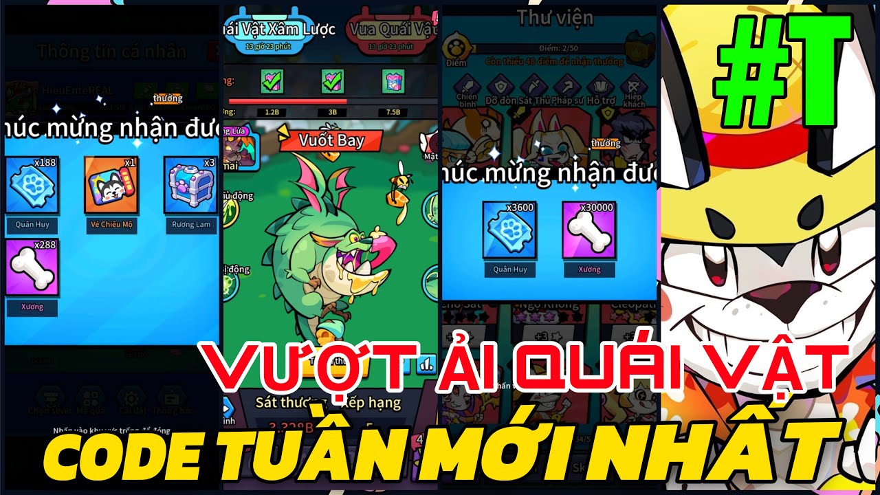 [ Series T ] X-Dogs Siêu Khuyển Code Tuần Mới & Cách Đi Phó Bản Quái ...