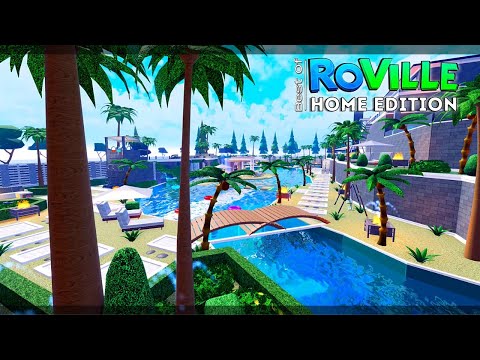 🏡 Utopia Palm  || En İyi Roville - Ev Kodu ile Home Edition || RoVille Turları