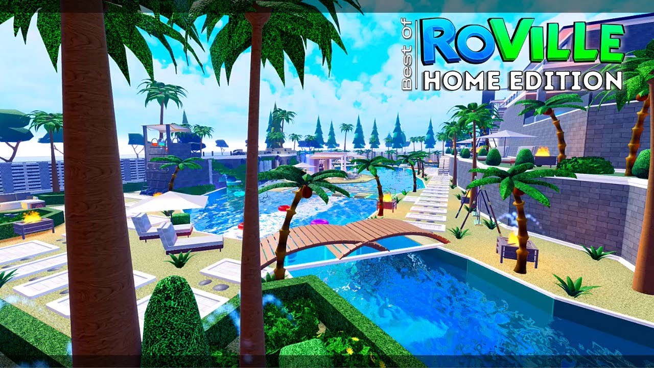 🏡 Utopia Palm || Best Of RoVille - Home Edition With House Code ...
