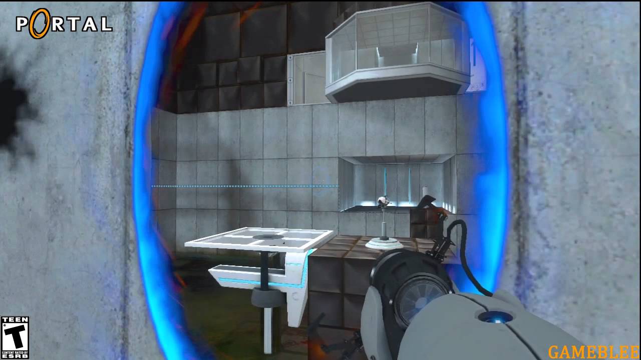 Portal: Test Chambers 10 and 11 Tutorial - YouTube