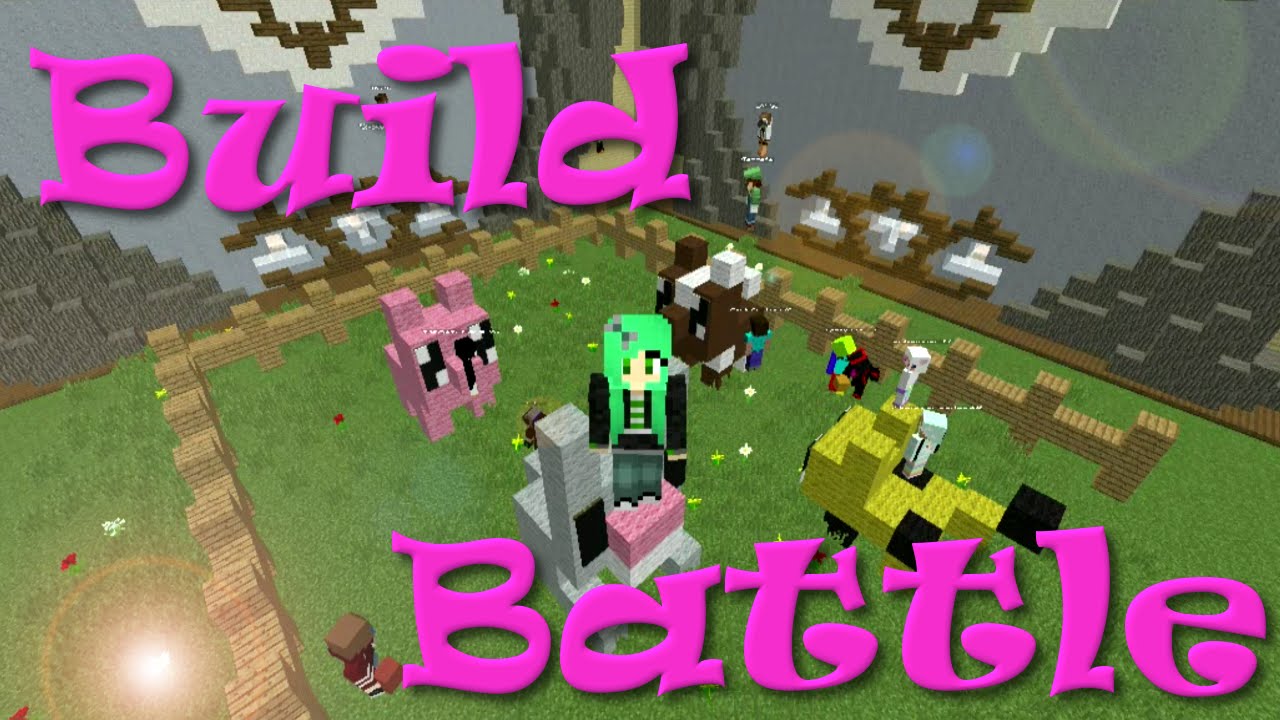 Minecraft | Build Battle with RadioAudrey | Minecraft Animals ...