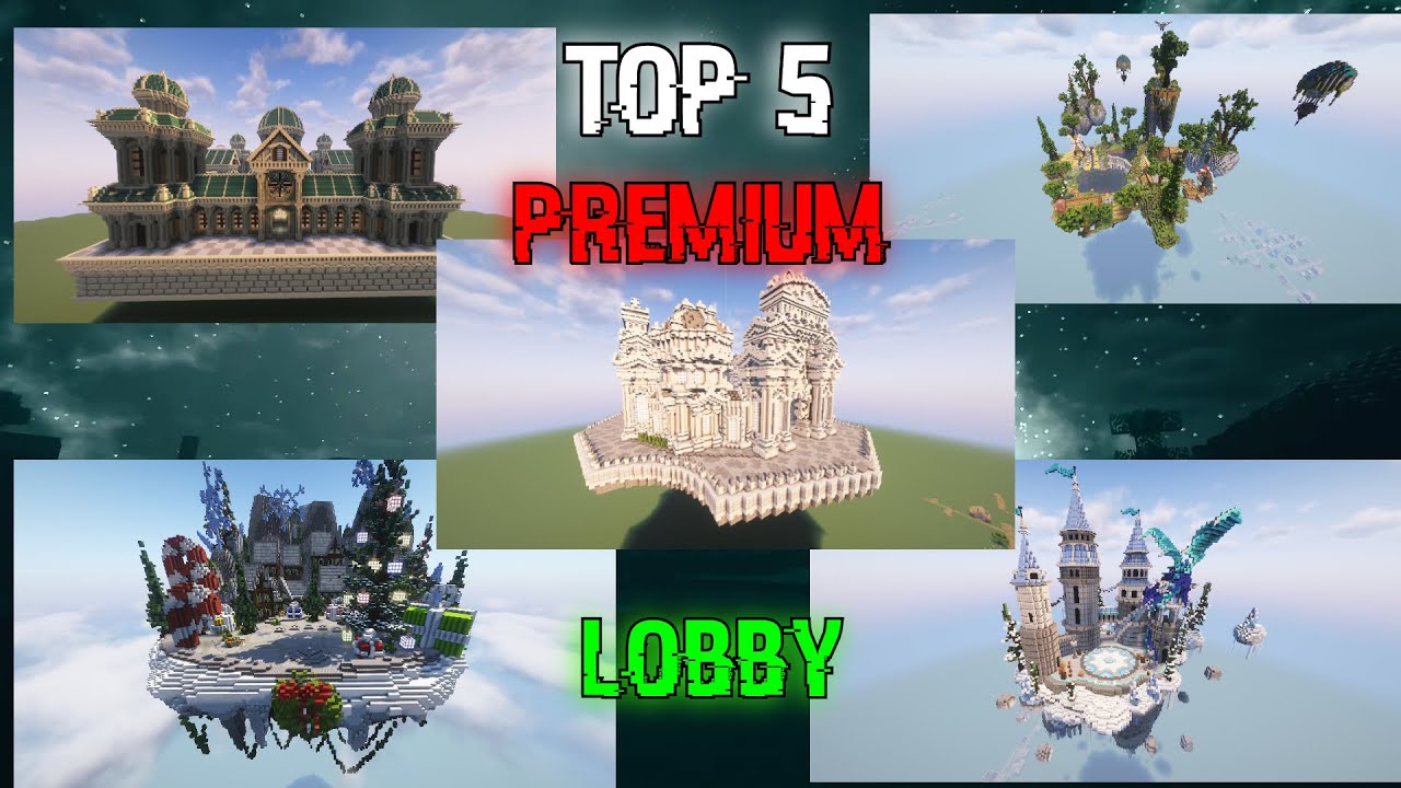 Top 5 Best Minecraft Server Lobby Hub Map + Free Download 2024 - YouTube