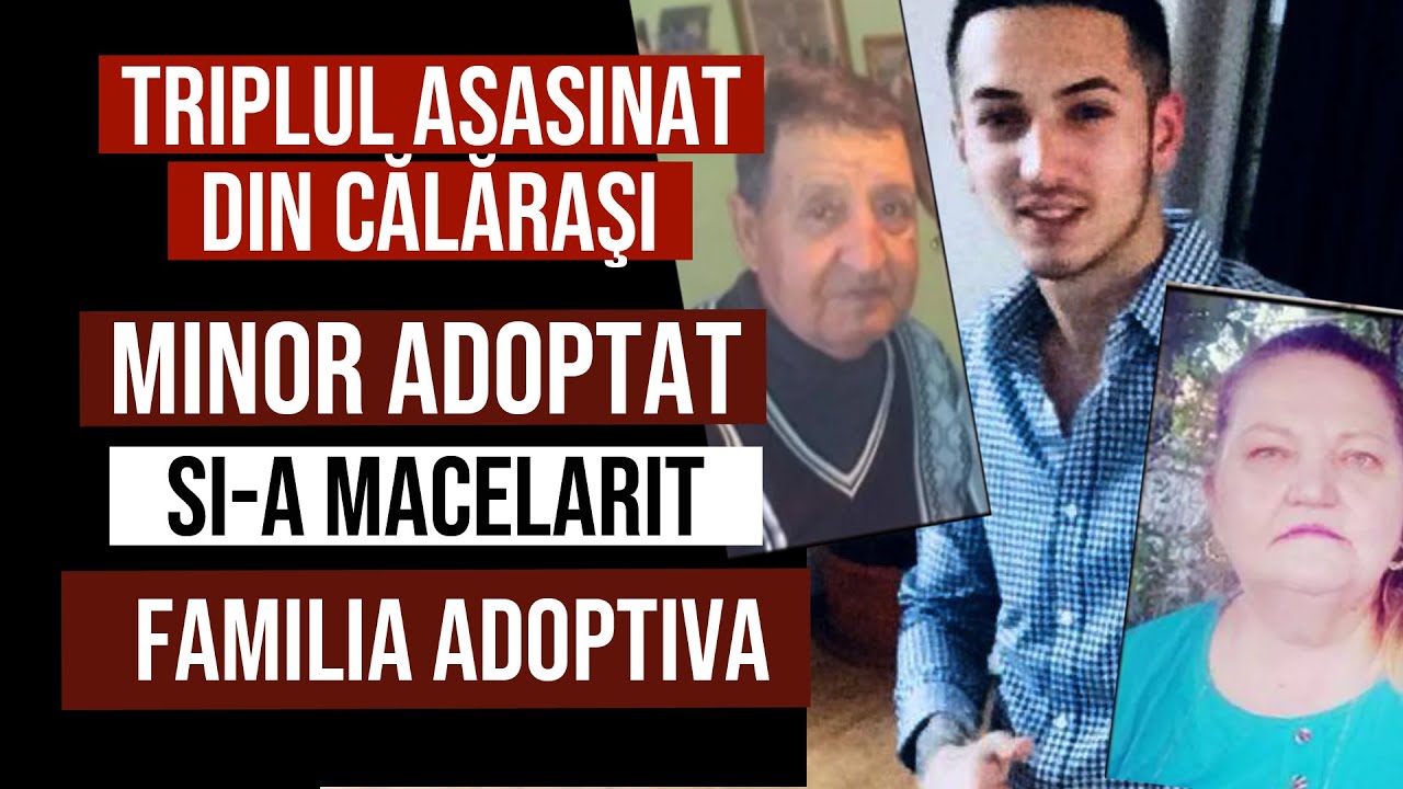 Triplul ASASINAT din Calarasi - Minor ADOPTAT si-a macelarit intreaga ...