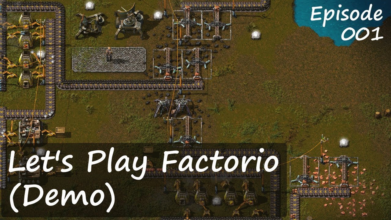 Let's Play Factorio (Demo) - Episode 001 - YouTube