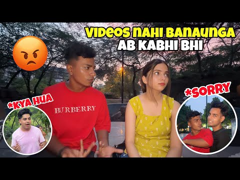 SORRY BOLNA PADA ABID KO 🥺 || VIDEOS NHI BANAUNGA AB 💔 || SHIVAM 072
