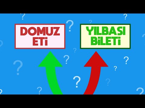 Domuz Eti Yemez Piyango Bileti için Kuyruğa Girer - Animasyon