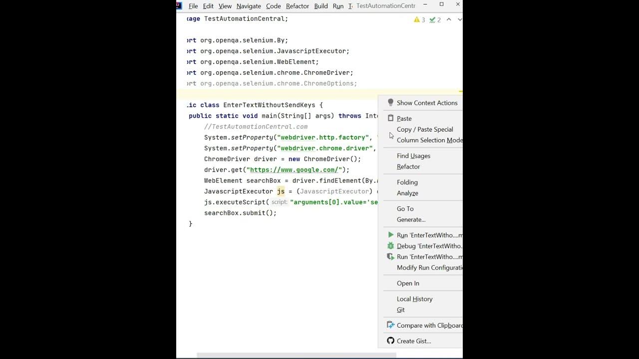 How to Enter Text without using sendKeys() method | Selenium WebDriver Interview Q&A #TAC # ...