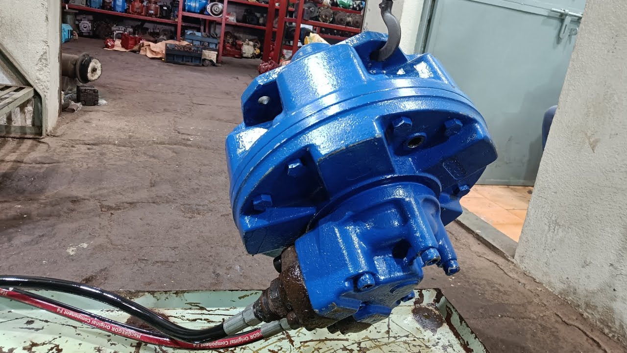 Testing 1250cc SAI Hydraulic Motor GM4-1250 at 1200+1200 psi # ...