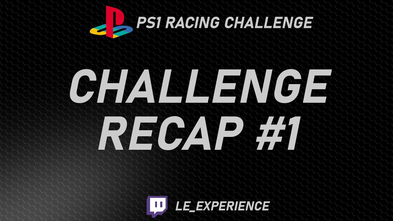 PS1 Racing Challenge Recap 1 - Games 1-50 - YouTube