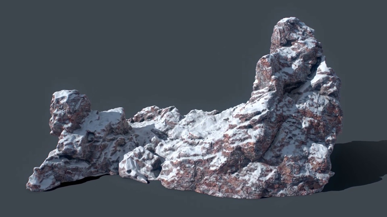 FREE Mountain photogrammetry model - YouTube