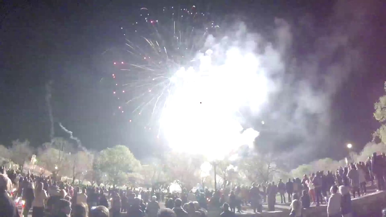 Πάσχα στην Κέρκυρα 2018,Πυροτεχνήματα - Easter in Corfu 2018,Fireworks ...