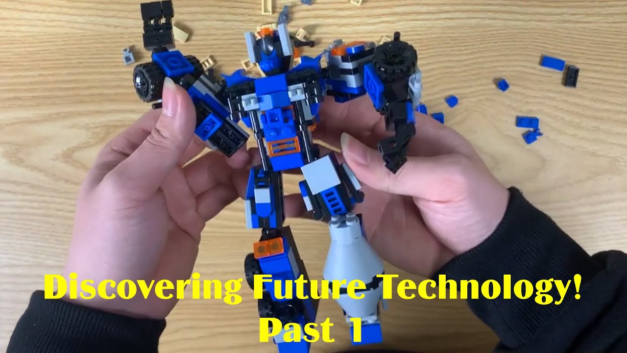 Building a Blue Lego Robot Discovering Future Technology! Part 1 - YouTube
