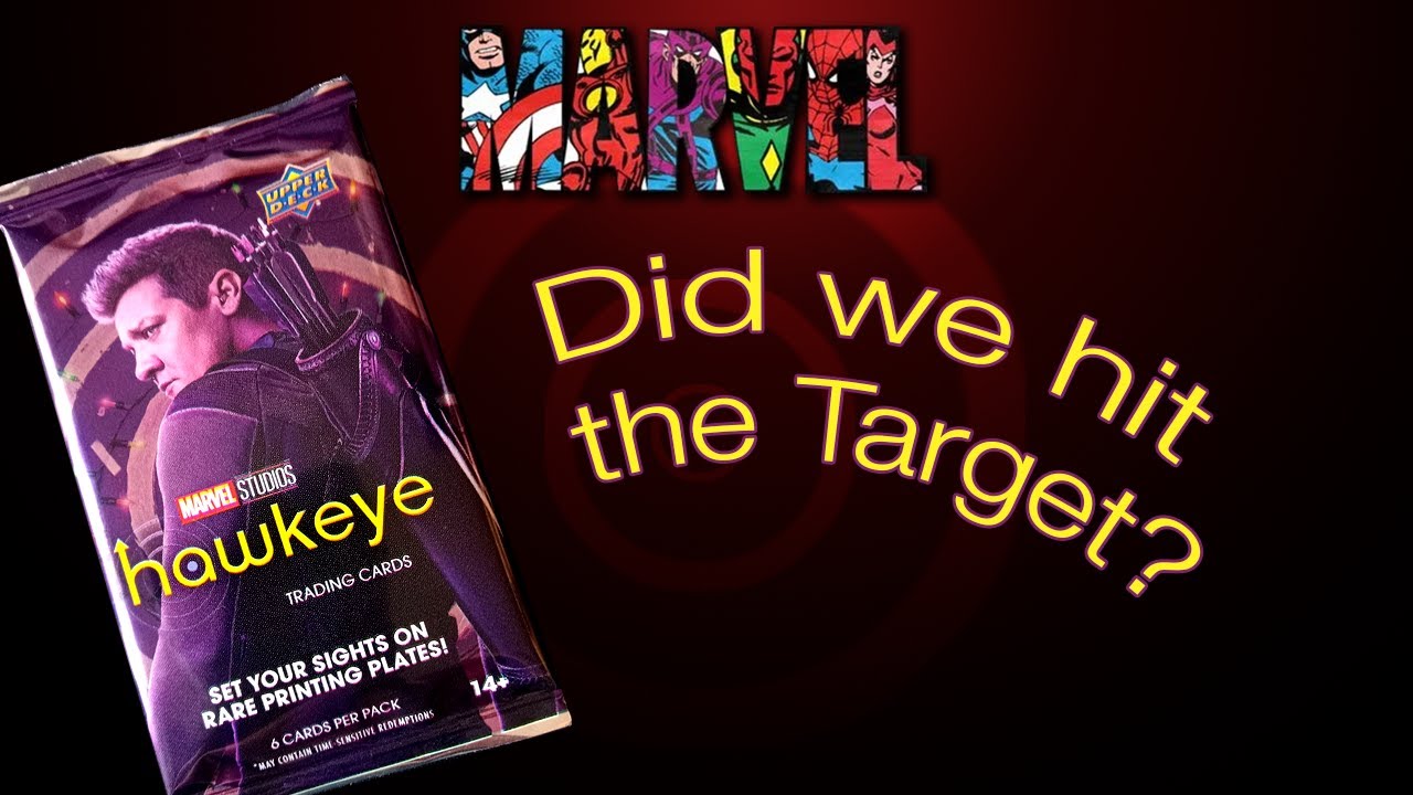 Opening a 2023 Upper Deck #Marvel Hawkeye Hobby Pack - Quick Breaks - YouTube