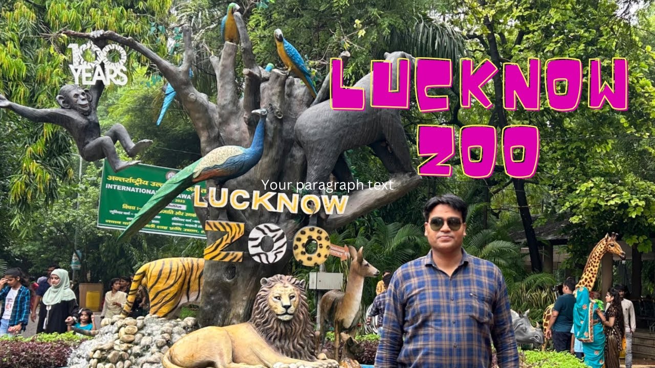 Lucknow Zoo | लखनऊ चिड़ियाघर | Nawab Wajid Ali Shah Zoolo gical Garden ...
