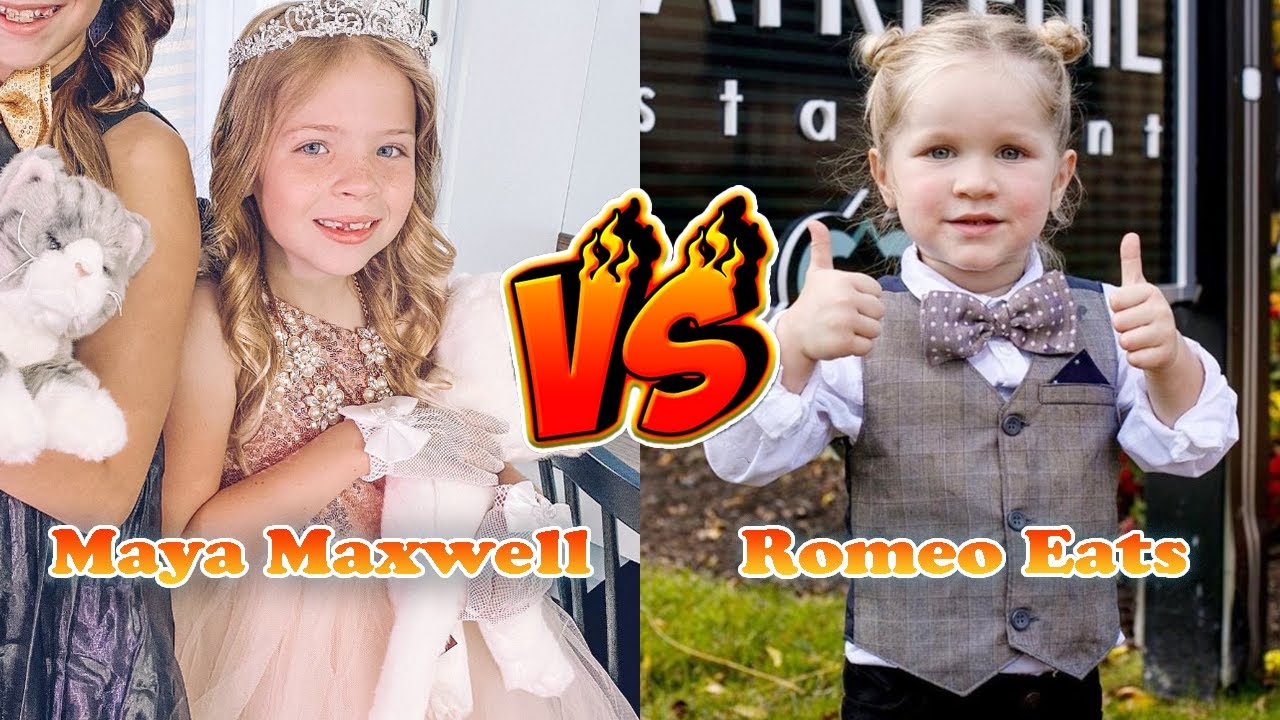 Maya Maxwell (Tic Tac Toy) VS Romeo Eats Transformation 👑 From Baby To ...