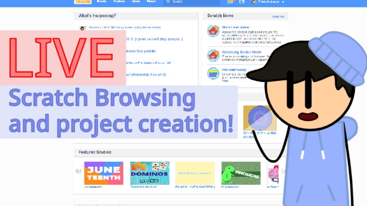LIVE Scratch Browsing! - YouTube