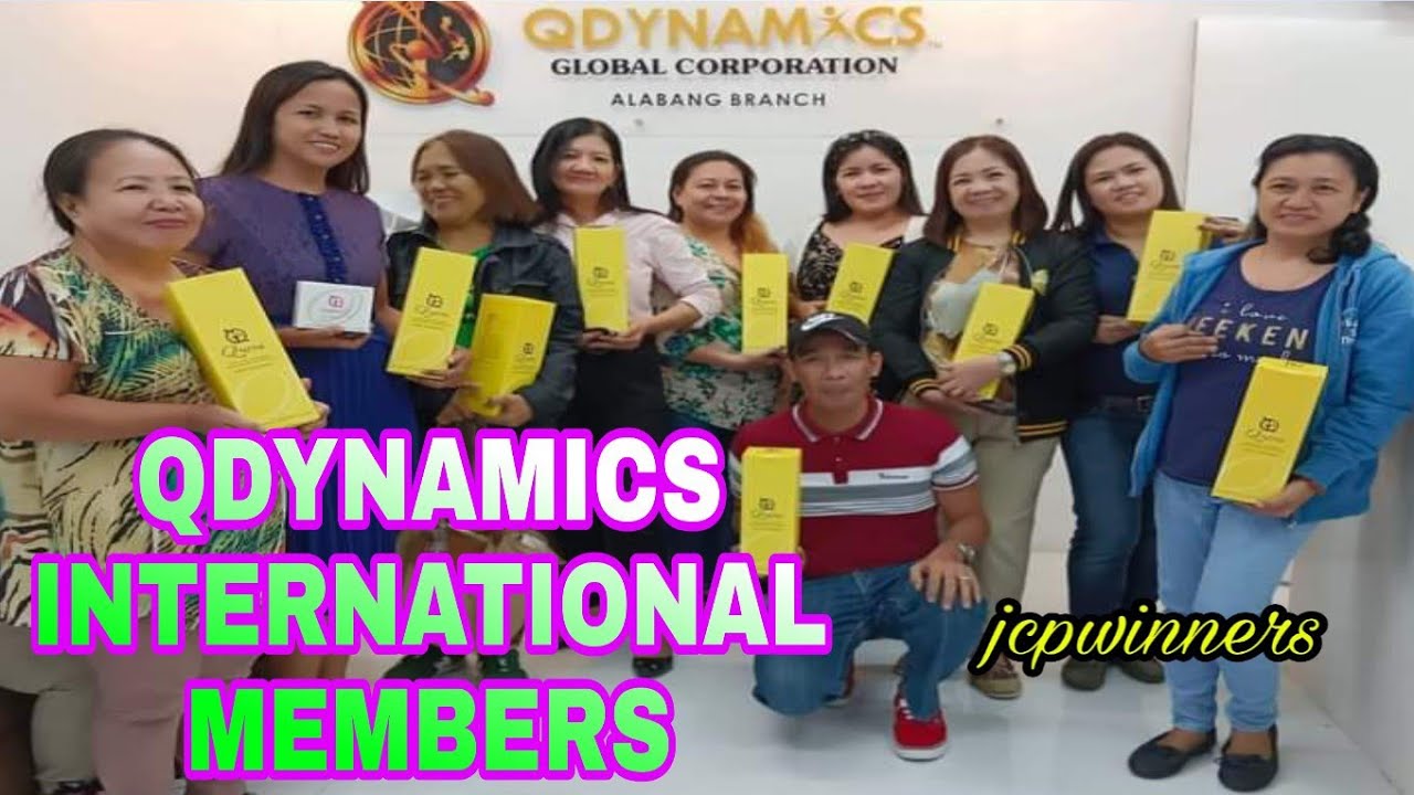 QDYNAMICS INTERNATIONAL MEMBERS PLUG IN@JCPWINNERS TEAM - YouTube