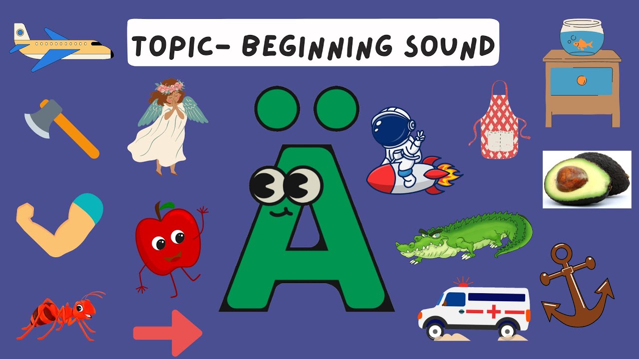 Find The Odd One Out | Beginning Sound /a/ | Part 10 | Practice My ...