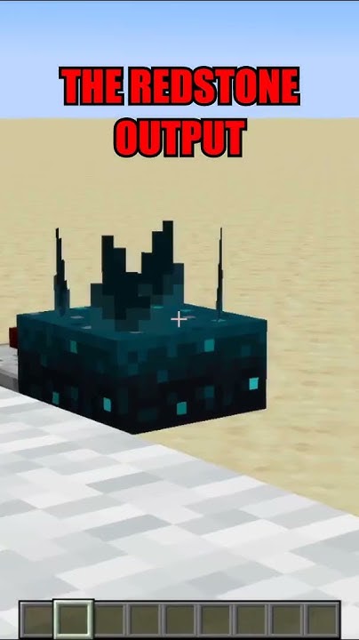 Full Minecraft Redstone Guide | Sculk sensor #minecraft #redstone # ...