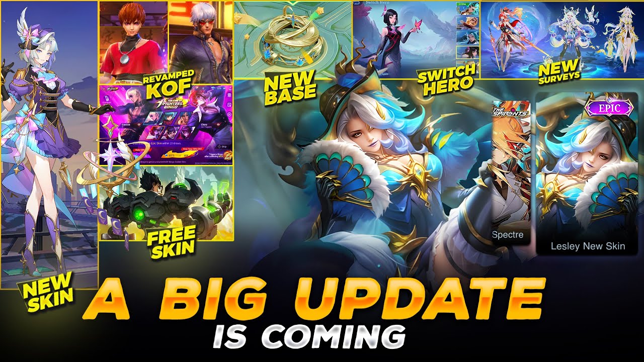 A BIG UPDATE IS COMING | LESLEY NEW SKIN | XBORG FREE SKIN | REVAMPED ...