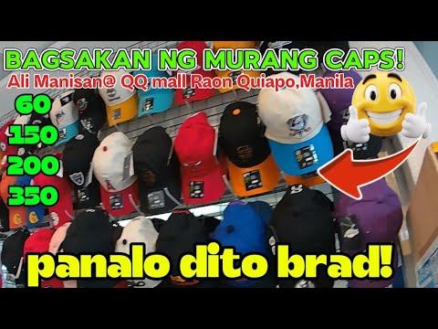 25 April 2026#BAGSAKAN NG MGA MURANG CAPS!QQ MALL RAON QUIAPO,MANILA
