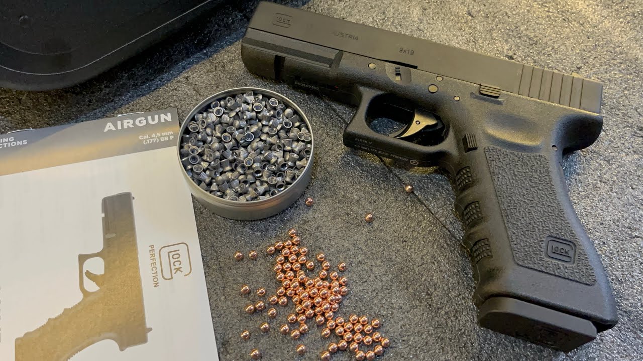 Umarex Airgun Glock 17 Gen 3 Dual Ammo CO2 Powered Pistol review and ...