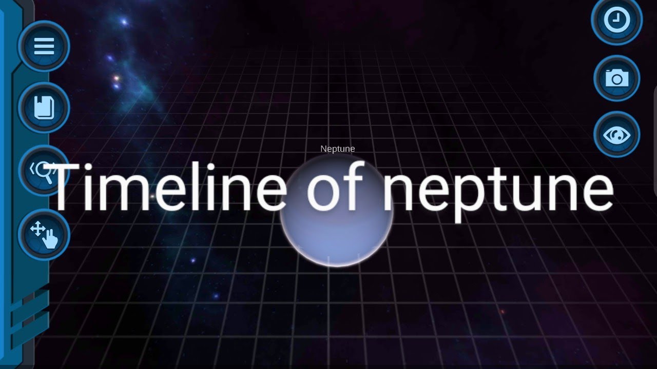 Timeline of Neptune in my pocket galaxy - YouTube