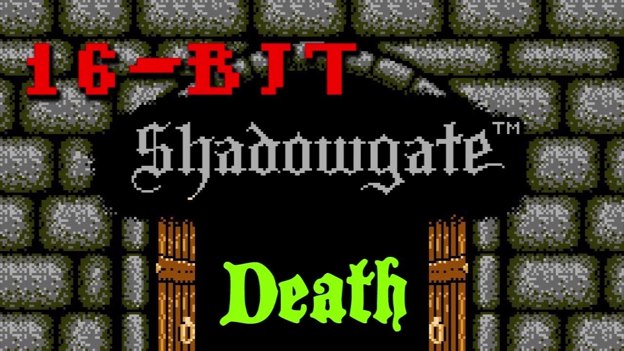 16-bit ShadowGate Death - YouTube