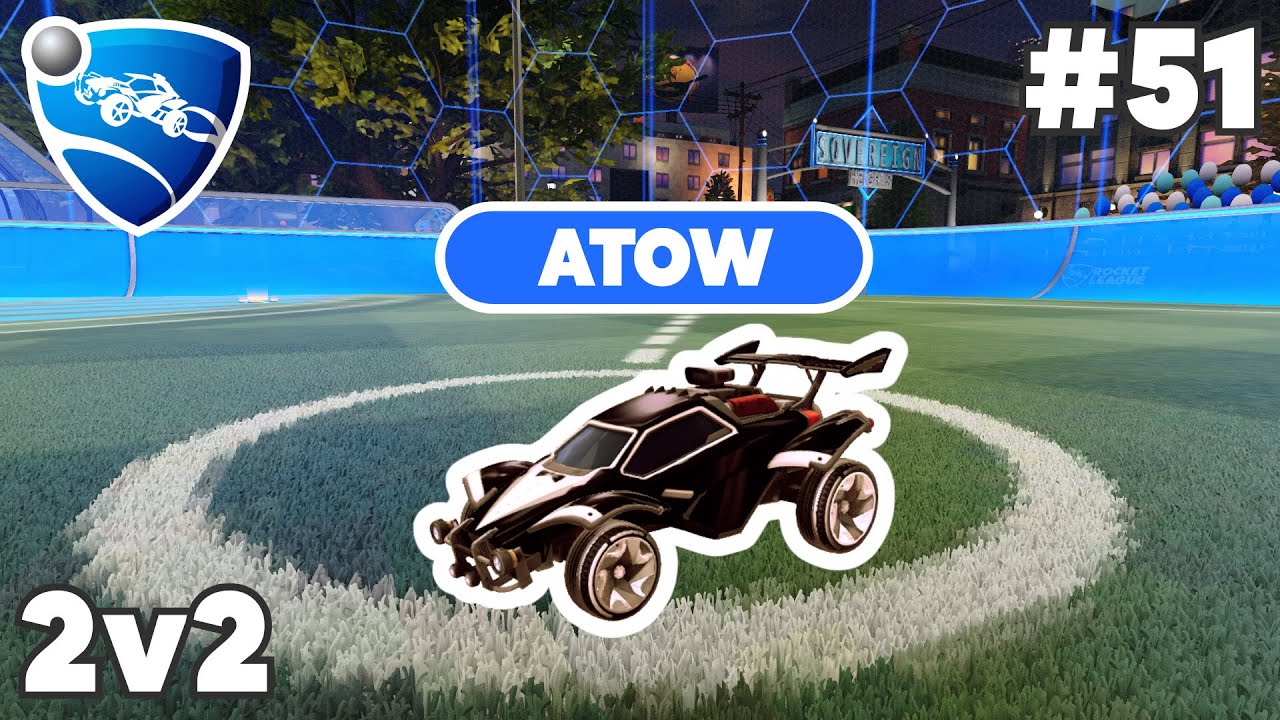 Atow. Ranked 2v2 PRO Replay #51 - Rocket League Replays - YouTube