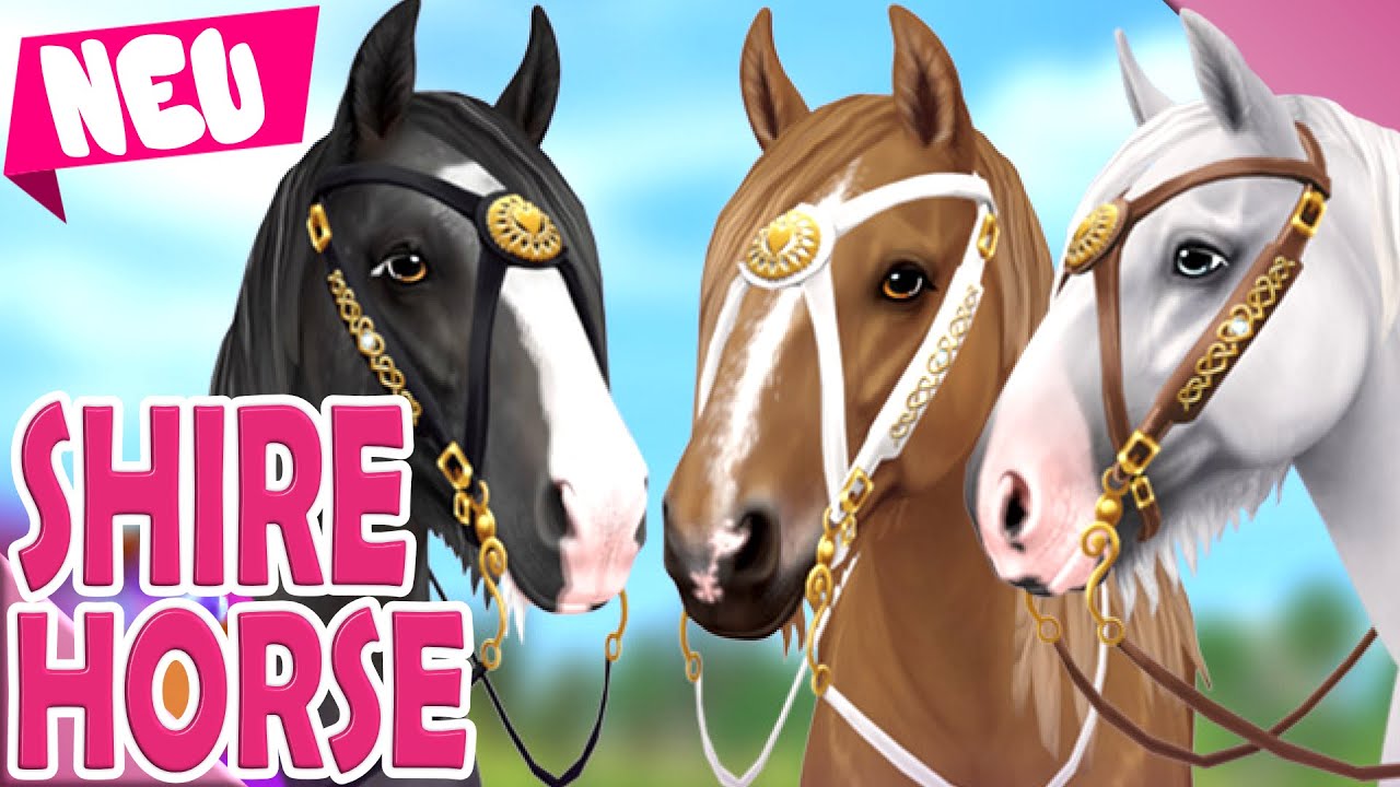 Das 𝐍𝐄𝐔𝐄 𝐆𝐄𝐍 𝟑 Shire Horse 🐴 Star Stable Online - YouTube