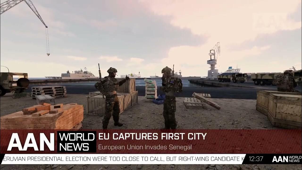 Arma 3 AAN News: Rozpoczcie operacji Star Wrath - YouTube