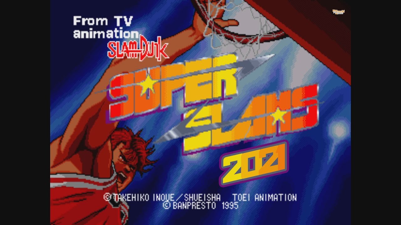 Playing Classic Slam Dunk Anime Arcade Game in 2021 - YouTube
