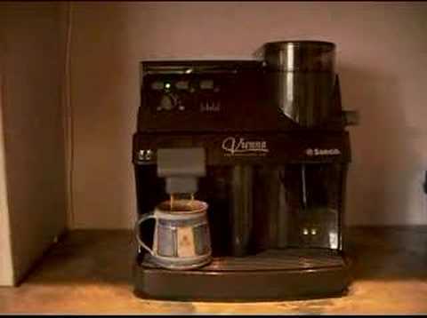 Saeco Vienna Superautomatica - YouTube