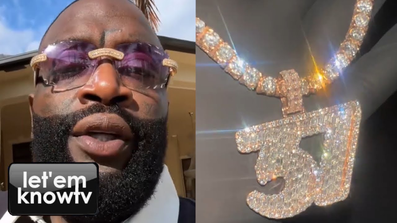 Rick Ross Dropped The Bag On This Diamond Piece For His 37 Star Island ...